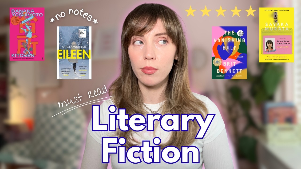 10 Literary Fiction books that are ACTUALLY 5 stars