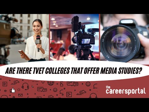 Are There TVET Colleges That Offer Media Studies Courses? | Careers Portal