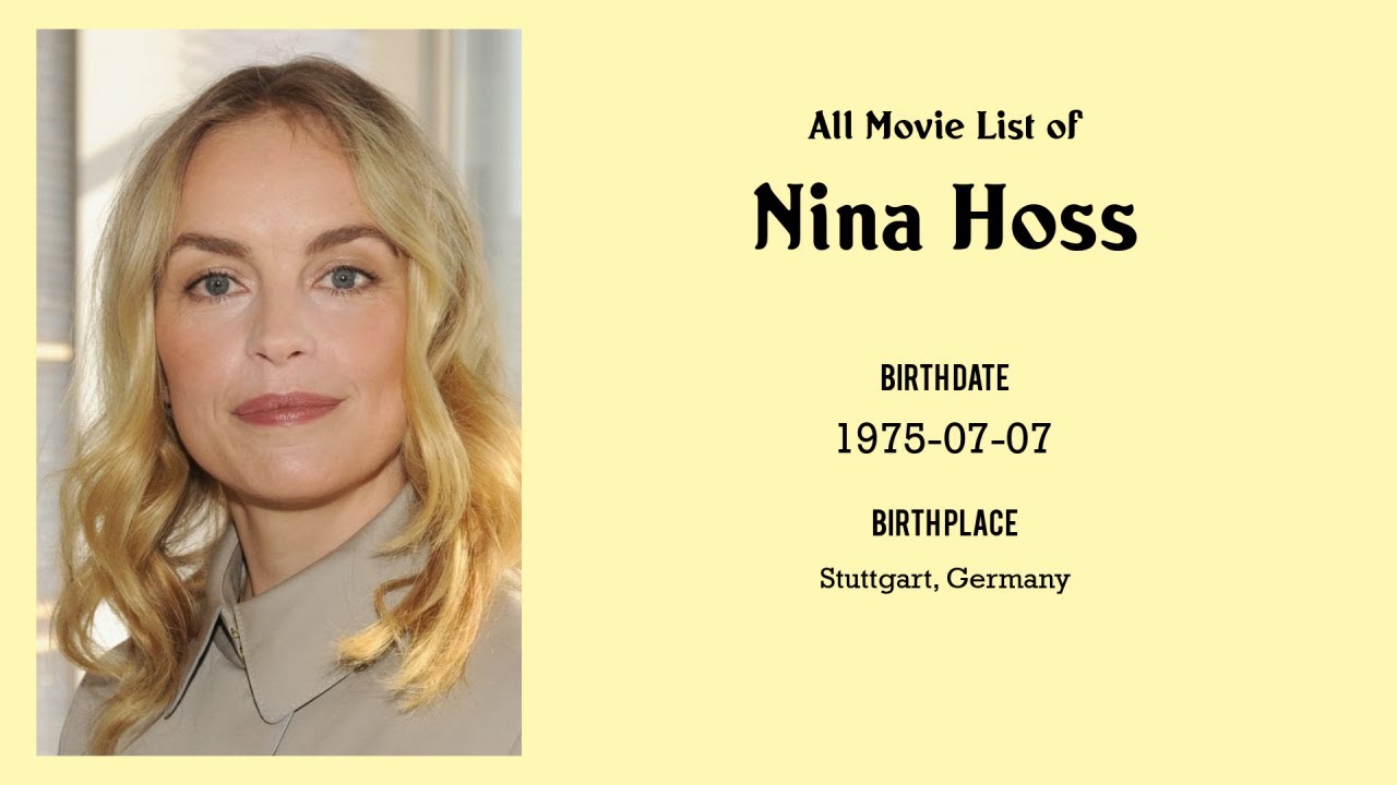 Nina Hoss Movies list Nina Hoss| Filmography of Nina Hoss