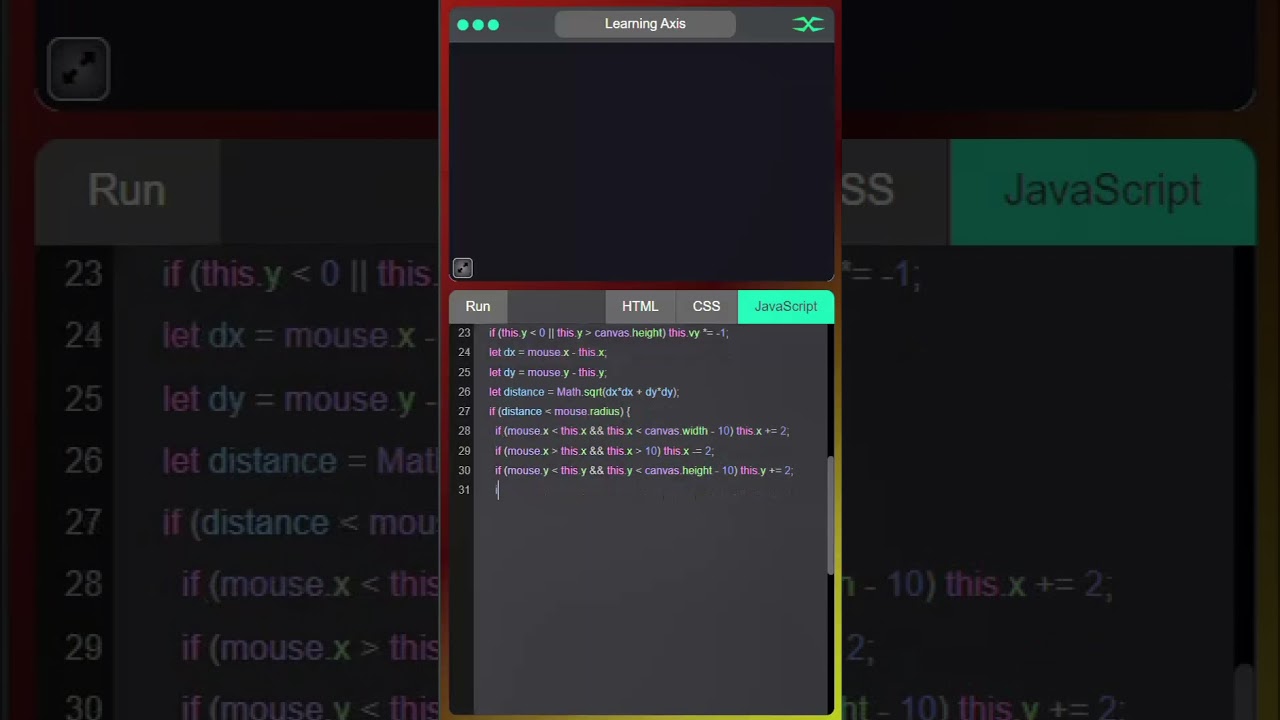 Interactive Neural Constellation | HTML CSS JavaScript