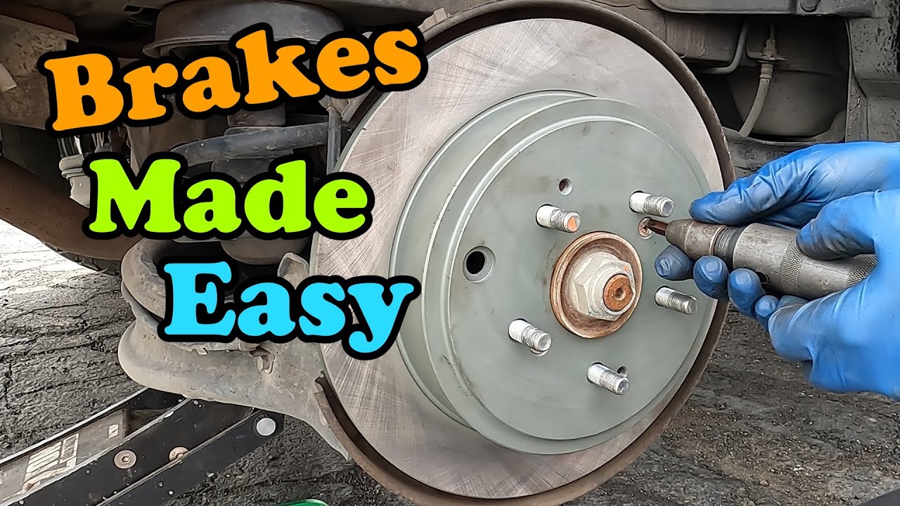 2003-2008 Honda Pilot Rear Brake Pads and Rotor Replacement