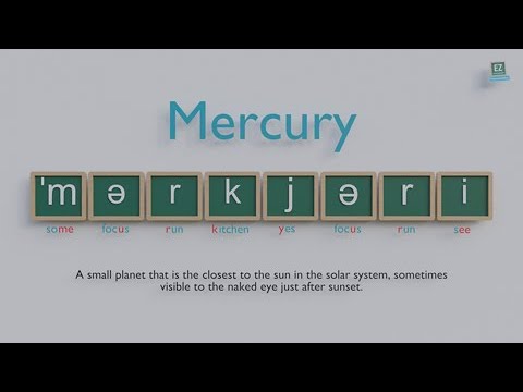 How to pronounce Mercury ?
