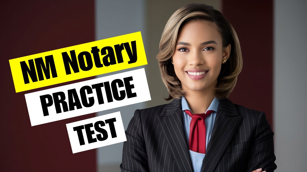 New Mexico Notary Test 2026 June — Free Practice Questions & Answers