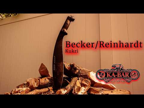 IS THIS THE BEST KUKRI MADE IN AMERICA??!! BECKER/REINHARDT KUKRI @KABARKnives1898