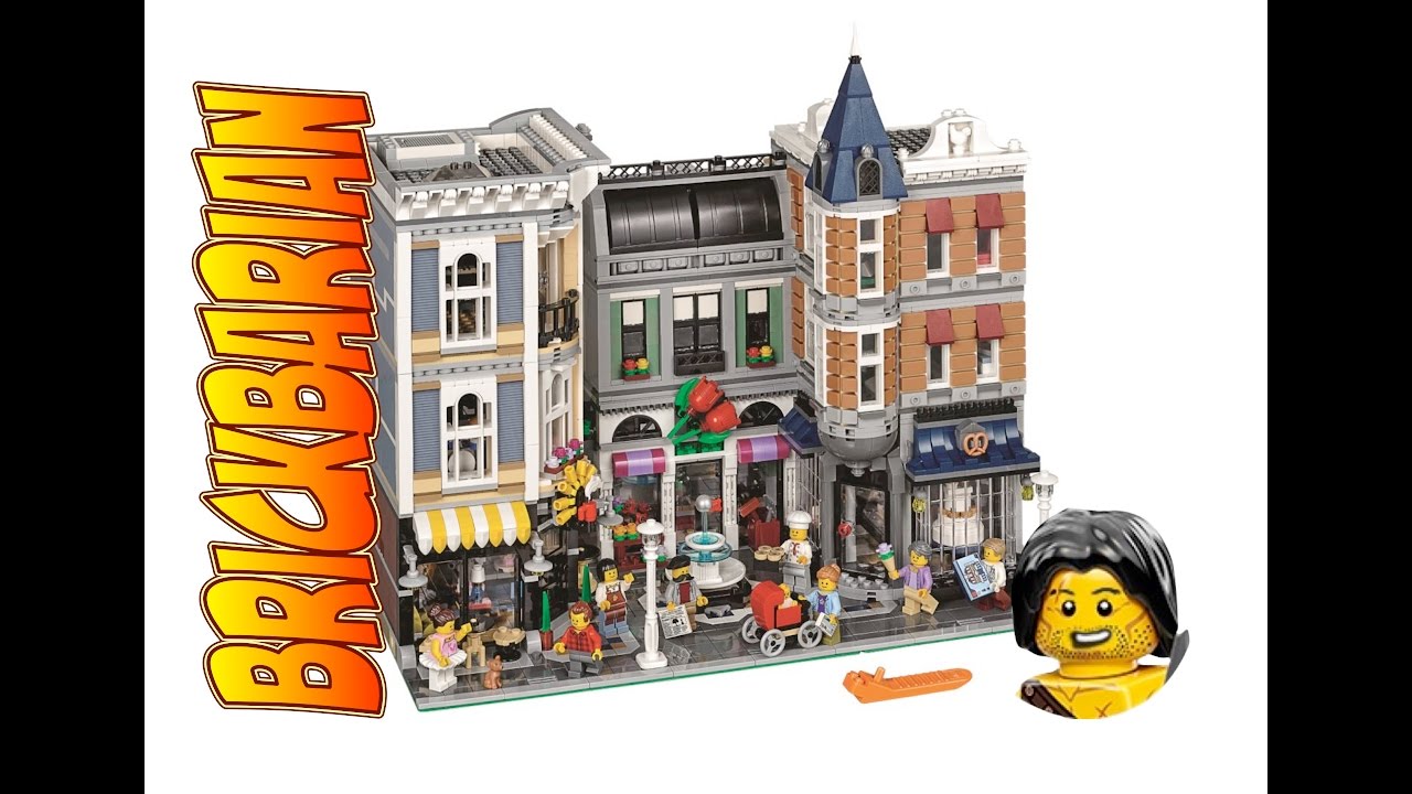 Lego Modular Assembly Square Preview