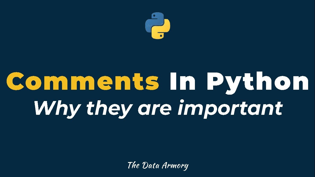 Python Tutorial: How to Write Comments in Python