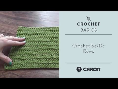 Crochet Sc-Dc Rows