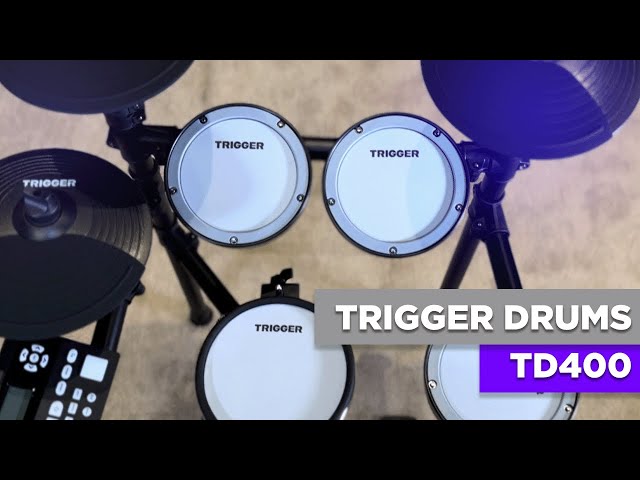 Bateria Eletronica Trigger TD400 | 100% Batera Drum Shop | Bateria Como ...