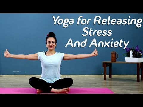Yoga To Treat Anxiety & Stress | Yoga To Calm Your Mind | Beginners Yoga | Simple Yoga Lesson
