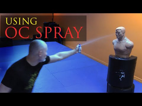Using OC Spray