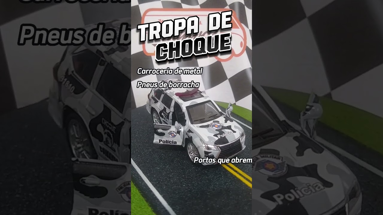 Miniatura Tropa de Choque PM SP #miniaturascriativas