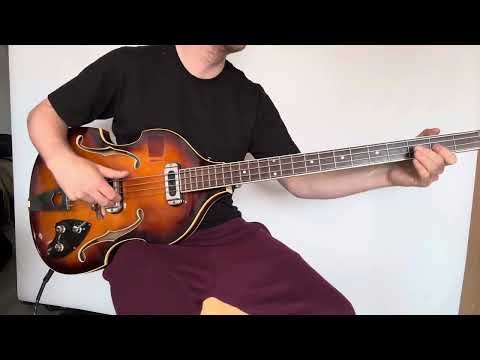 Taco violin bass 1960s GDR | Reverb