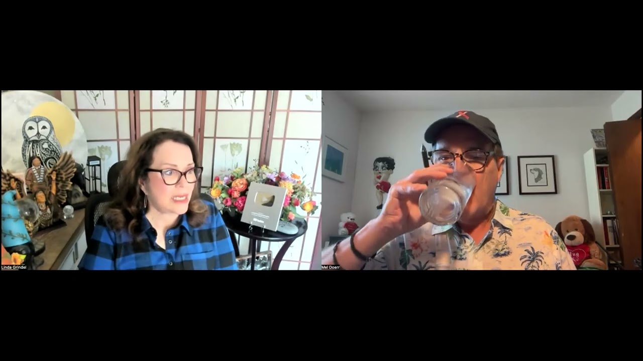 Monday with Linda and Mel.