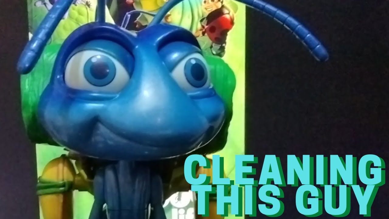 Restoration of 1998 Flik Animatronic Toy (A Bug's Life Disney Pixar)