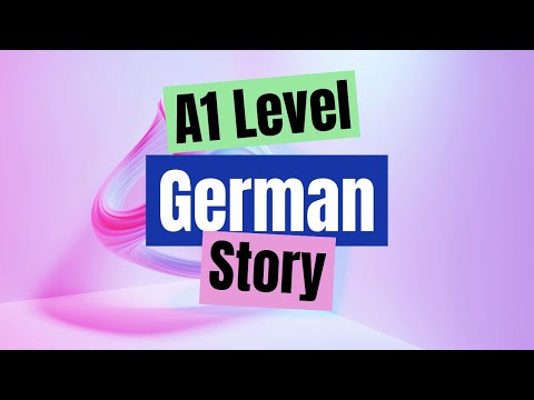 A1 level German Story: “Lukas kauft ein Fahrrad”