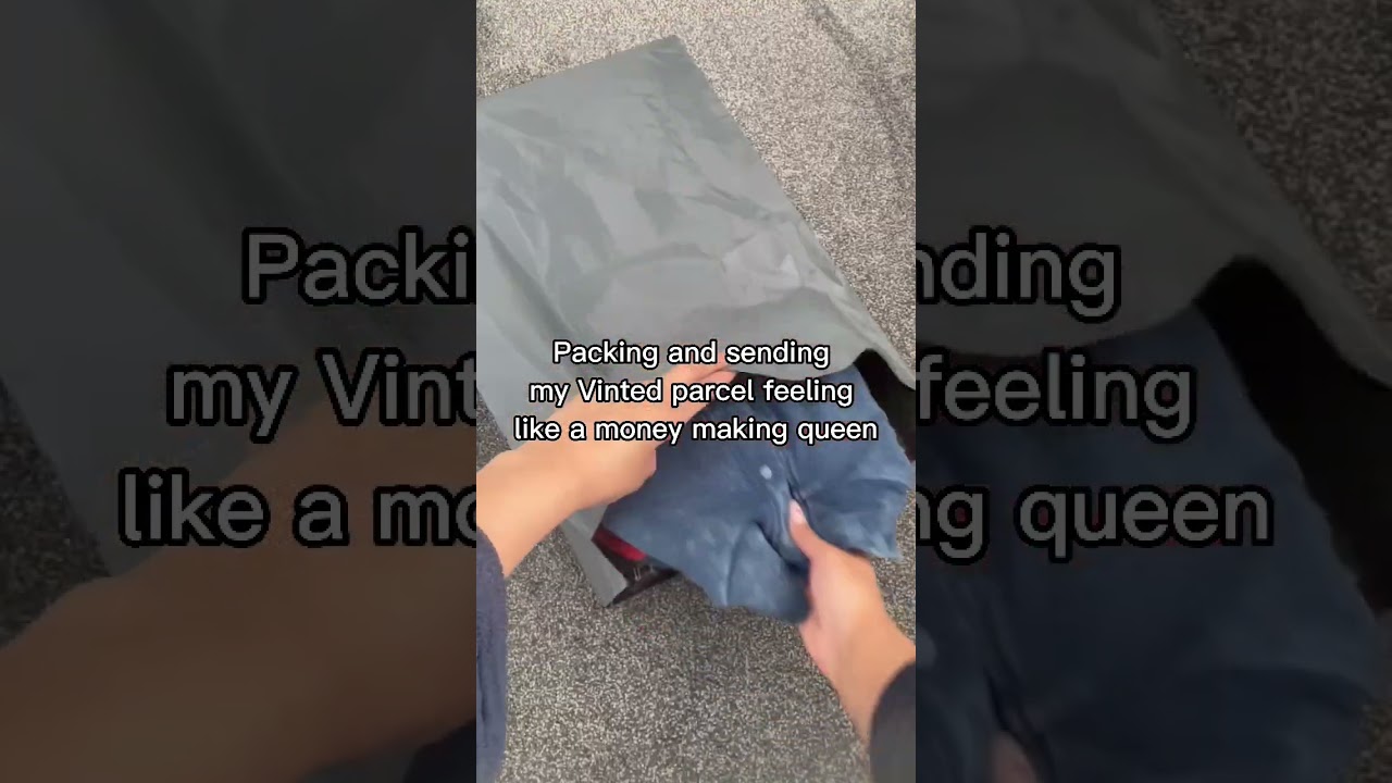 Pack and sending my Vinted parcel with me #vinted #moneysavingtips #savingmoney