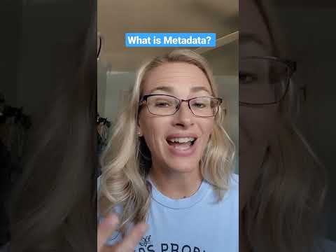 What is Metadata?