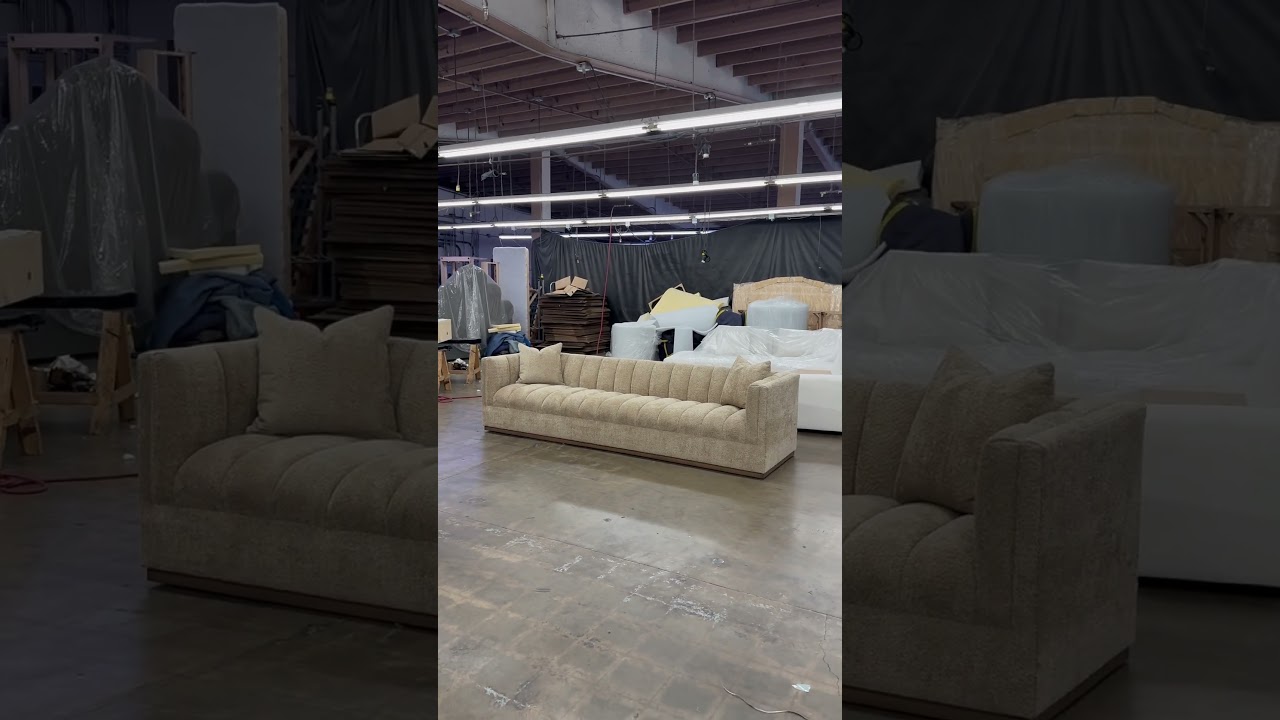 Custom sofas and sectional made in USA factory direct! To the trade and retail