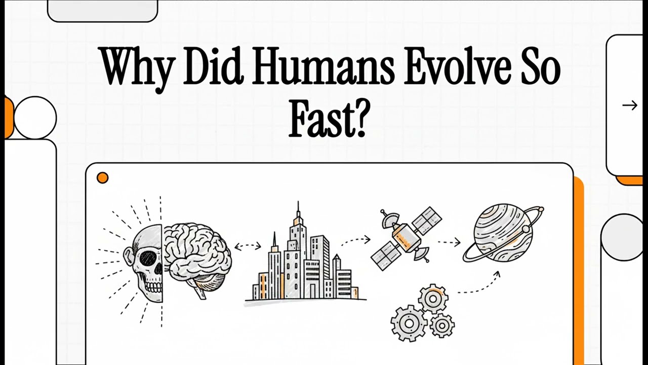 Why Did Humans Evolve So Fast?