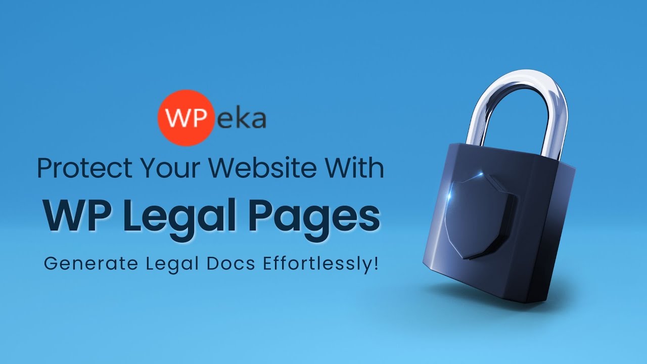Simplify Adding Policies and Disclaimers to WordPress with WP Legal Pages