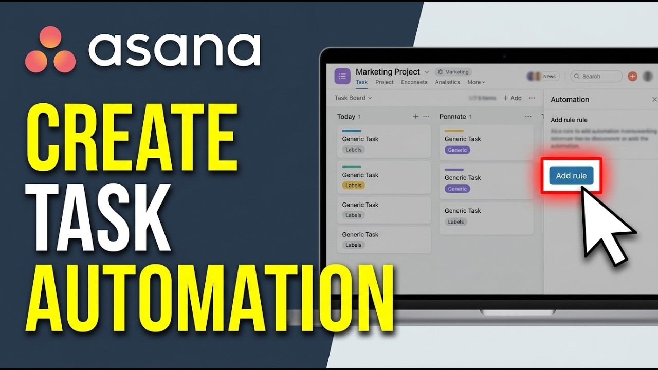 How To Create Task Automation In Asana 2026 (Quick Tutorial)