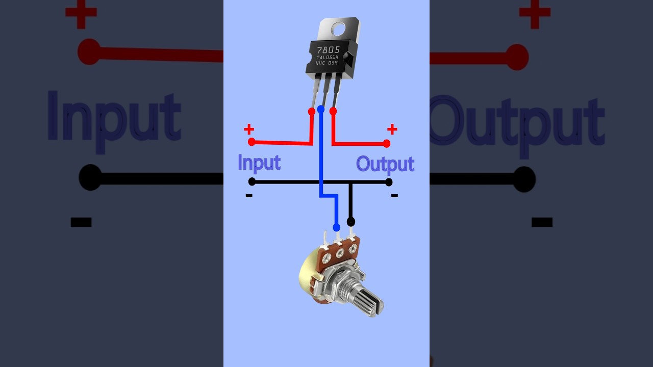 7805 voltage regulator #automobile #tools4life #electrical #alltools #electric #diytools #shorts
