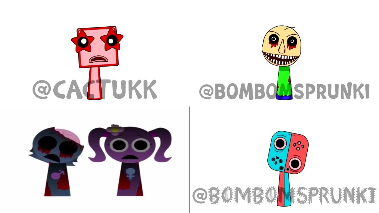 My Sprunki OC Quadparison 69