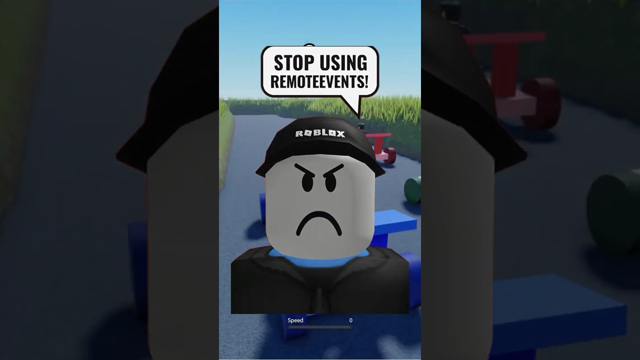 STOP USING REMOTEEVENTS!!  #roblox #scripting
