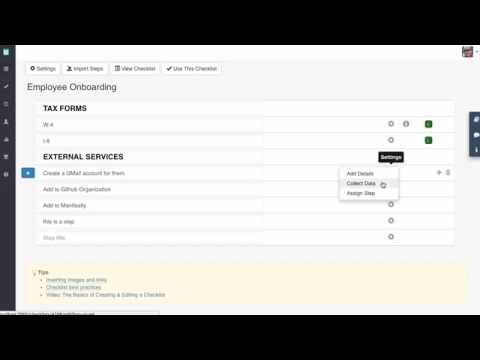 Checklist Template