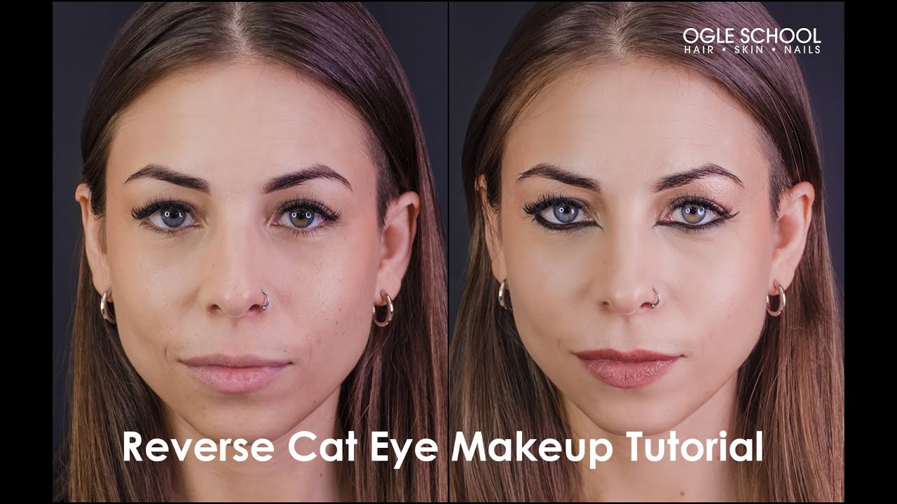 Reverse Cat Eye Makeup Tutorial - Ogle School