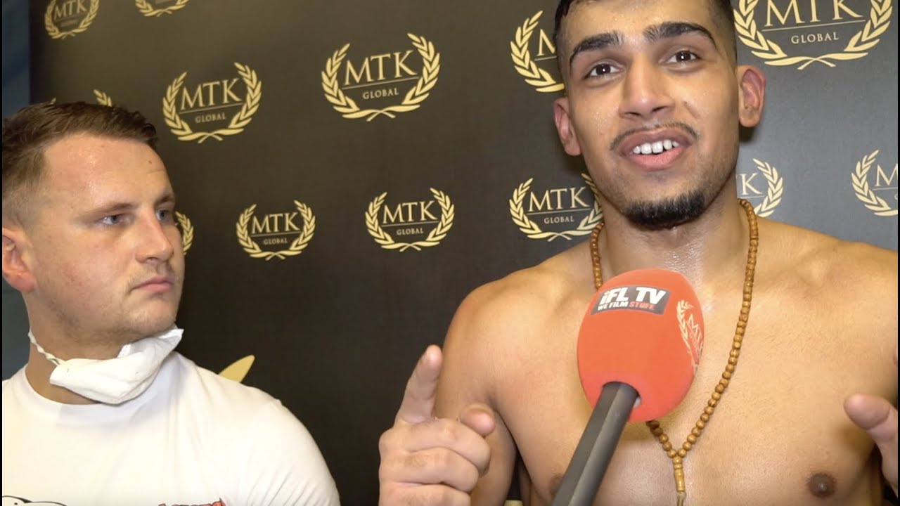 'WHEN HE'S SPARRING IN THE GYM HE'S LOOKING MUSTARD' - MOHAMMED SAMEER REACTS TO ANOTHER EASY WIN