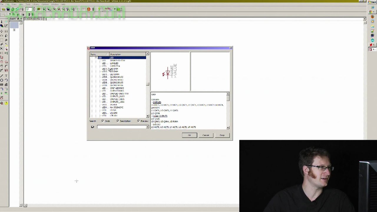 Learning Eagle CAD - Part 1