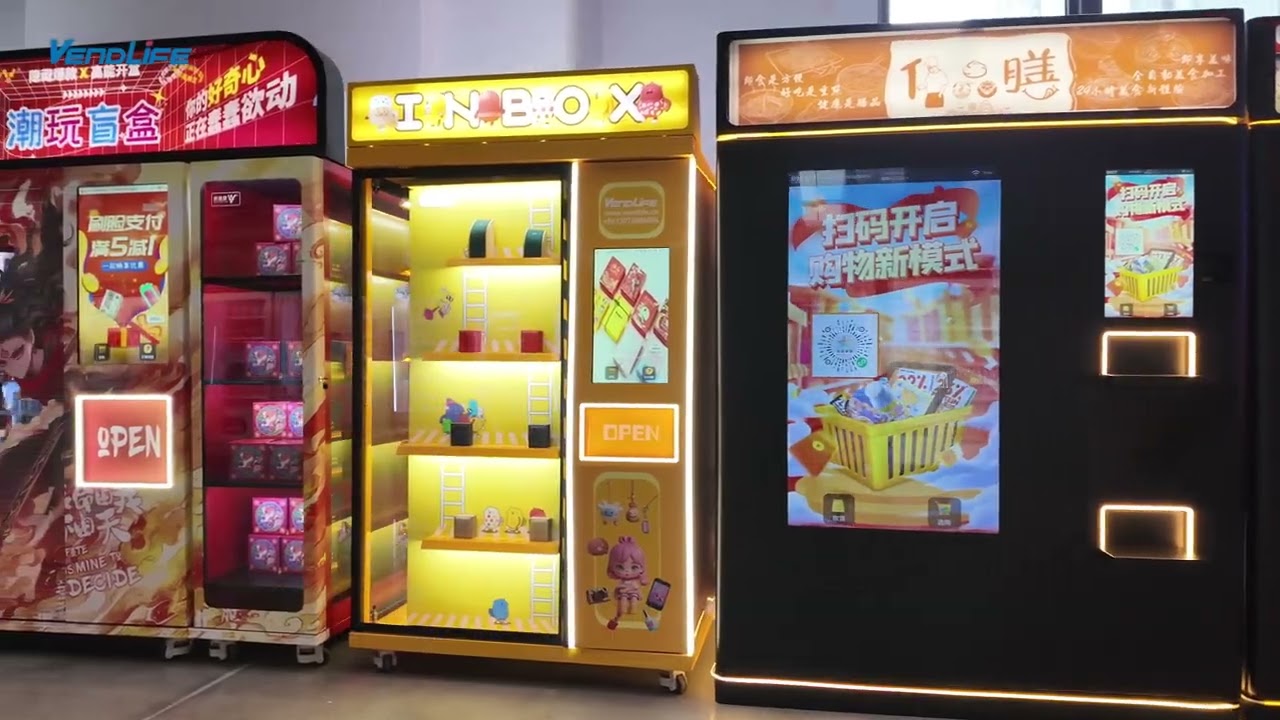 Smart Vending Revolution 🚀 | 24/7 Intelligent Unmanned Retail by Guangdong Sindron