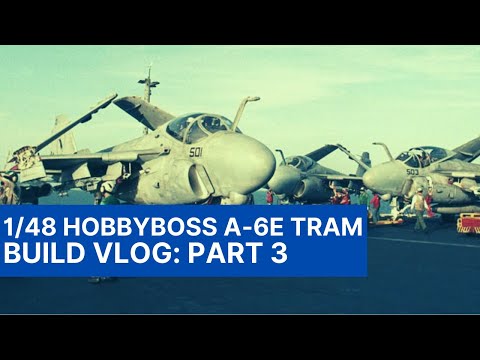 1/48 HobbyBoss A-6E-TRAM Intruder Build Series - Part 3: Cockpit (Quinta Studios)