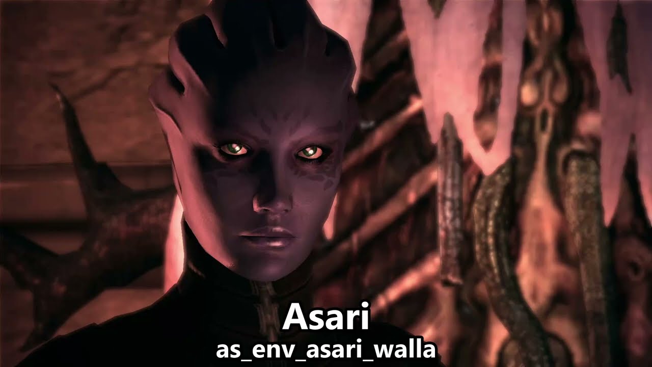 Mass Effect - Prototype Alien Voices