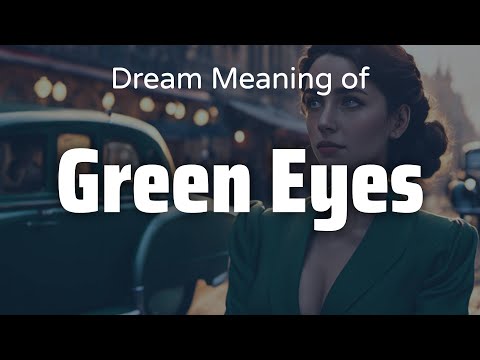 Green Eyes Dream Meaning & Symbolism | Interpretation Psychology