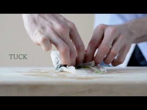 How to Roll a Spring Roll (VIDEO)