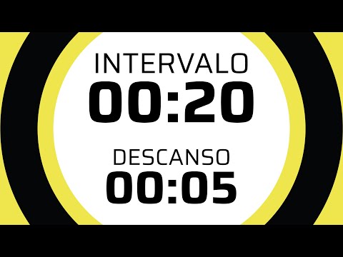 #TIMER | 20 second #interval | 5 second break | No music