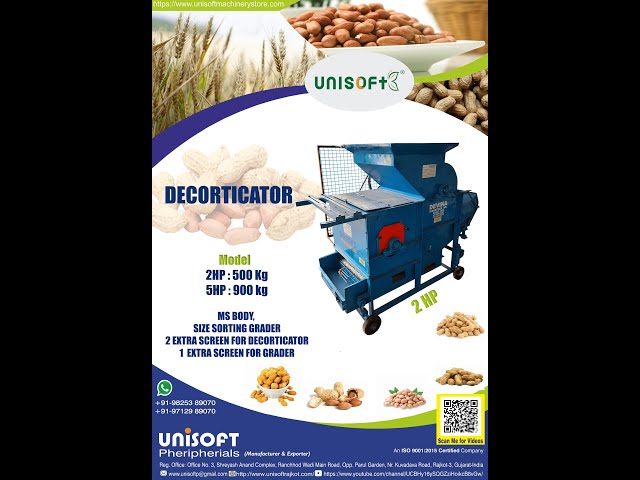 Groundnut Decorticator And Plant - Automatic Decorticator Machine ...