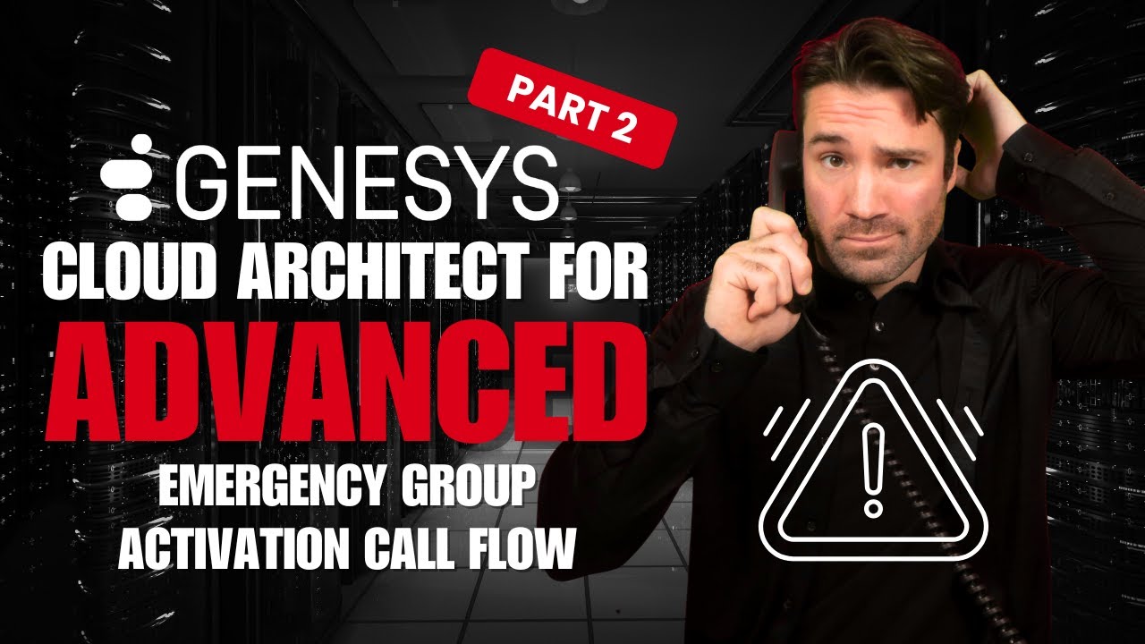 Genesys Cloud Emergency Group Activation Call Flow | Advanced Architect + Data Actions Walkthrough