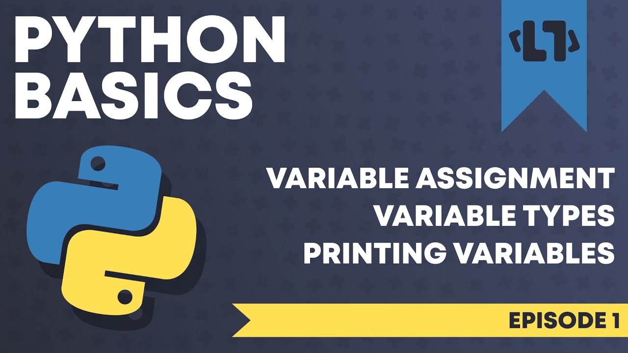 Python Basics Ep.1 - Assignment, Types & Printing