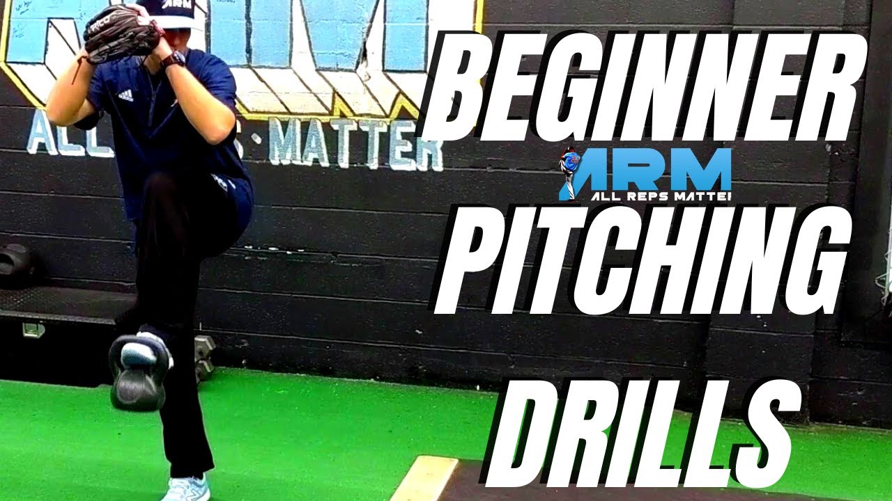 Beginner Pitching Drills | Coaching Mechanics Front Leg Lift and Loading point