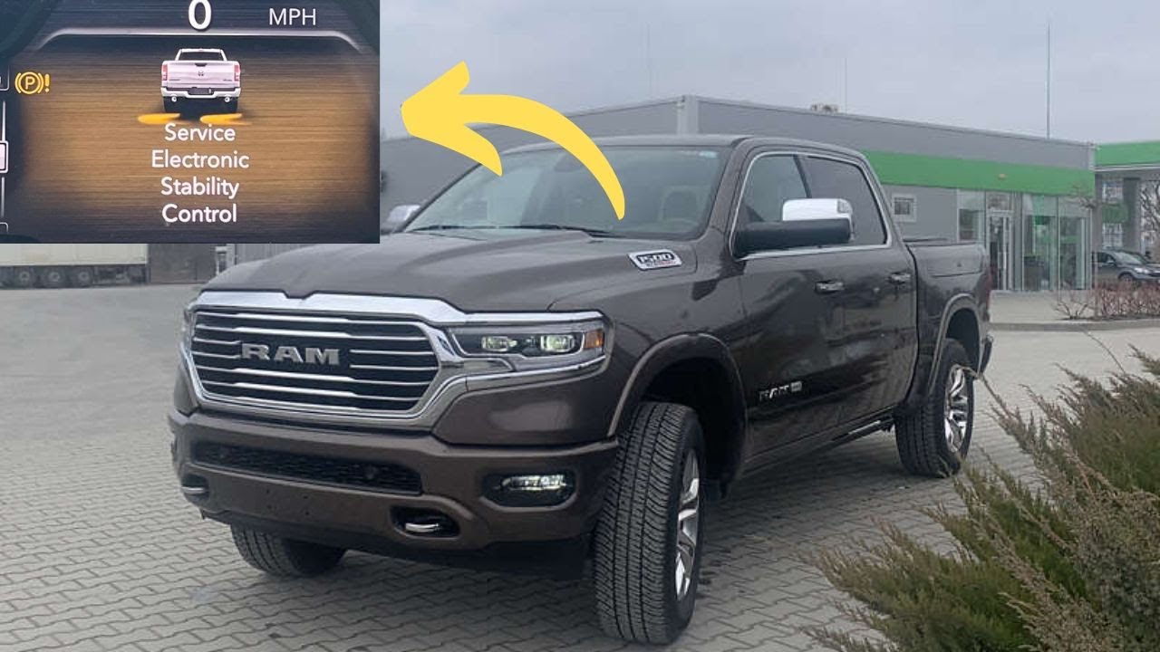 “Service electronic stability control” warning in Ram 1500