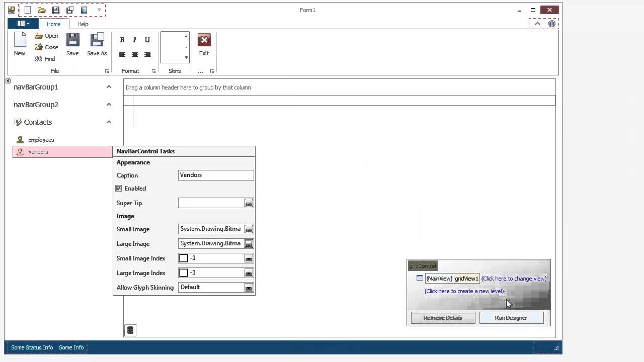 DevExpress WinForms: Getting Started with the NavBar