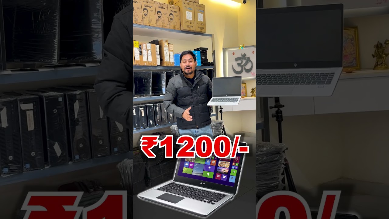 Rental Service in Delhi NCR 💻 #ytshorts #laptop #computer #rental #secondhandlaptopsale #subscribe