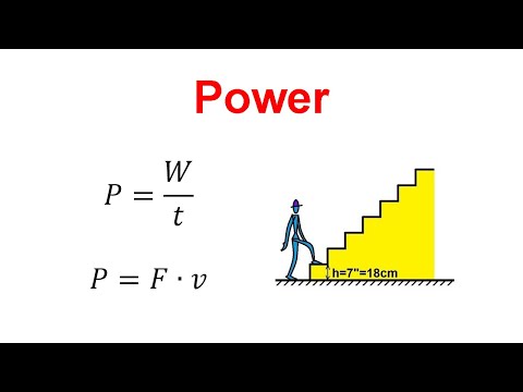 Power Equation and Examples (Physics 1)