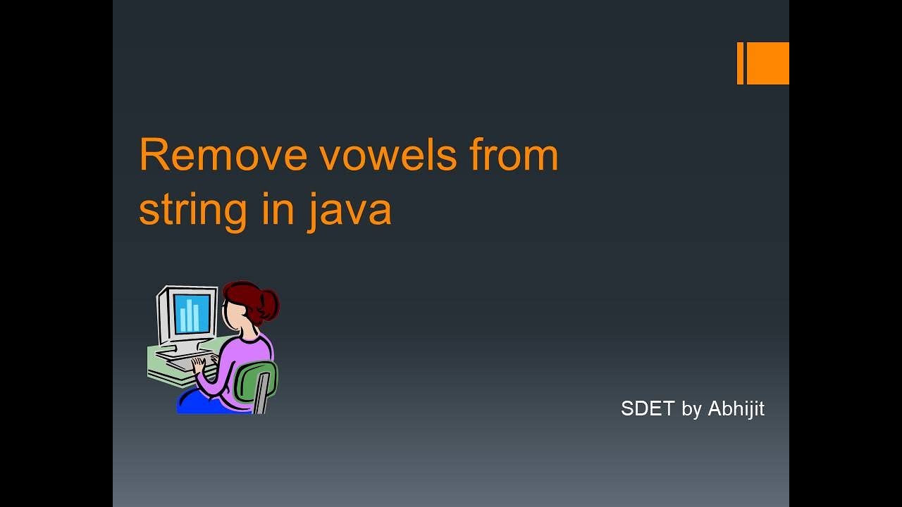Remove vowels from string in java || Important interview question #softwaretesting #interview