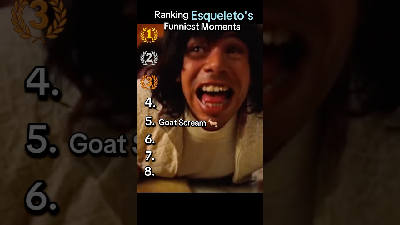 Nacho Libre Eskeleto is the GOAT 😂 ranking his funniest moments #nacholibre #luchalibre #memes