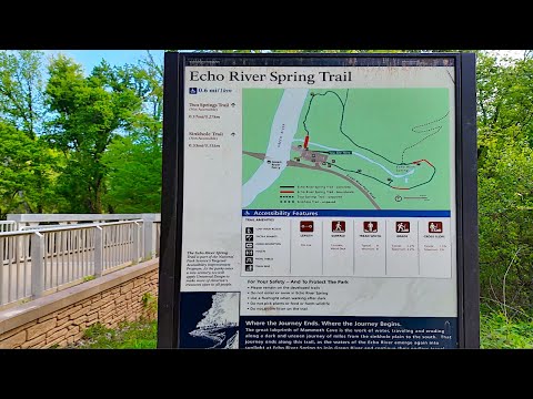 Mammoth Cave Echo River Spring Trail Virtual Walk 2025