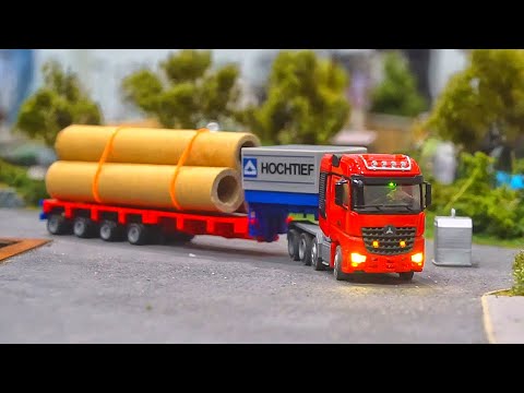AMAZING 1/87 RC MICRO MODELS! CARS, TRUCKS & EXCAVATORS IN MICRO SCALE
